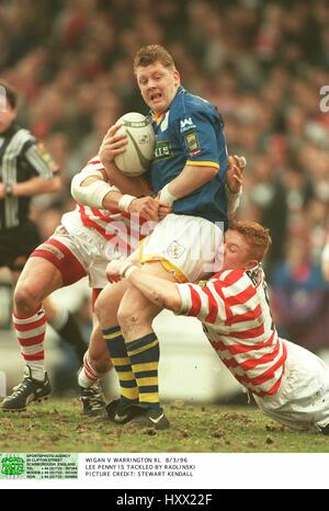 RUGBY LEAGUE. LEE PENNY, WARRINGTON Stock Photo - Alamy
