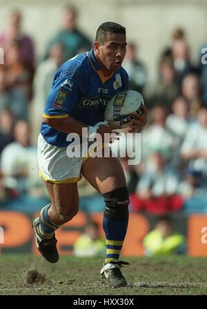 SALESI FINAU WARRINGTON RLFC 22 August 1996 Stock Photo - Alamy