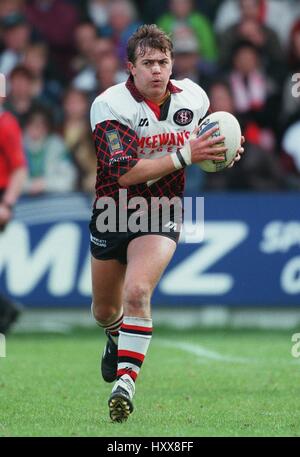 KARLE HAMMOND ST. HELENS RLFC 10 April 1996 Stock Photo - Alamy