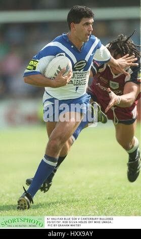 MIKE UMAGA HALIFAX BLUE SOX RLFC 14 May 1997 Stock Photo - Alamy