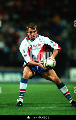 GARY CONNOLLY GREAT BRITAIN & WIGAN WARRIORS 07 November 1998 Stock ...