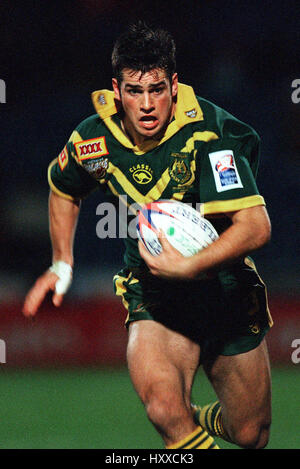 RYAN GIRDLER AUSTRALIA & PENRITH PANTHERS 17 November 1997 Stock Photo ...