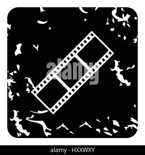 Film strip icon, grunge style Stock Vector Image & Art - Alamy