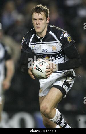 RICHARD WHITING HULL FC KC STADIUM HULL ENGLAND 18 February 2011 Stock ...