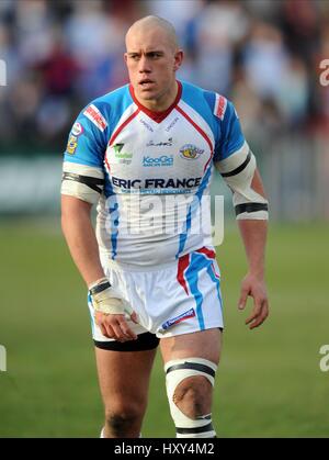 RICKY BIBEY WAKEFIELD WILDCATS RLFC BELLE VUE STADIUM WAKEFIELD ENGLAND ...