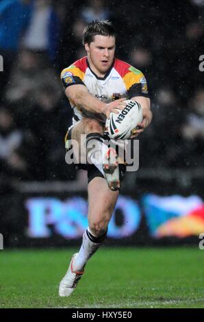 DAVE HALLEY BRADFORD BULLS RLFC KC STADIUM HULL ENGLAND 04 April 2008 ...