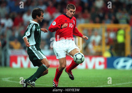 STEVEN GERRARD & MEHMET SCHOLL ENGLAND V GERMANY 17 June 2000 Stock ...
