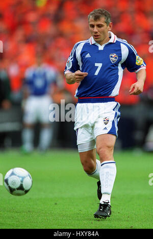 VLADIMIR JUGOVIC YUGOSLAVIA & INTER MILAN FC 13 June 2000 Stock Photo ...