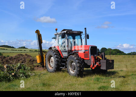 Massey Ferguson MF 3650 Tractor Stock Photo - Alamy