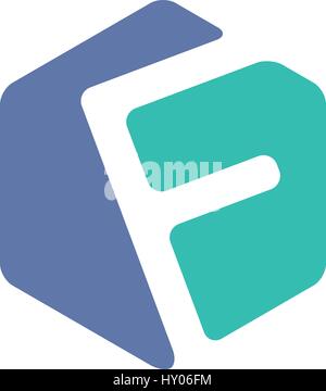 Letter A inside hexagon shape symbol Stock Vector Image & Art - Alamy