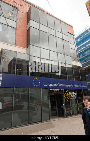 Dublin Road,Belfast 30th March 2017. European Commision for Northern ...