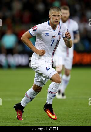JOHANN BERG GUDMUNDSSON ICELAND STADE GEOFFROY-GUICHARD SAINT-ETIENNE ...