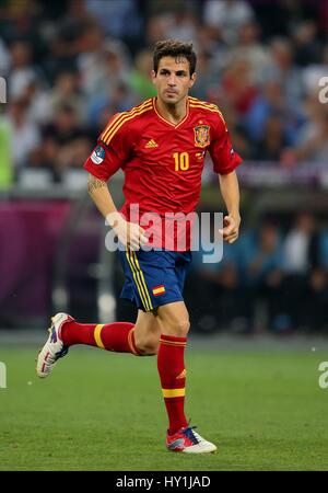 CESC FABREGAS SPAIN & ARSENAL FC FRITZ-WALTER STADIUM KAISERSLAUTEN ...