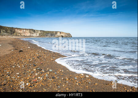 Seaham Beach at low tide, County Durham, UK Stock Photo - Alamy