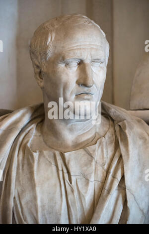 Bust of Marcus Tullius Cicero Capitoline Museums Musei Capitolini Rome ...