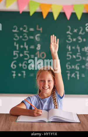 The best pupil of class Stock Photo - Alamy
