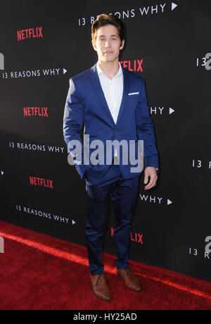 Brandon Larracuente at Netflix's "13 Reasons Why" Los Angeles Premiere ...