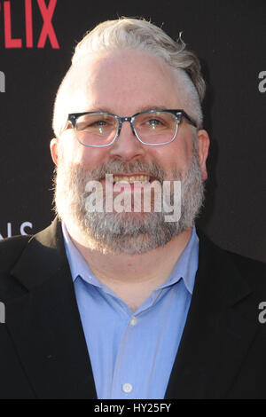 Brian Yorkey at Netflix's "13 Reasons Why" Los Angeles Premiere held at ...