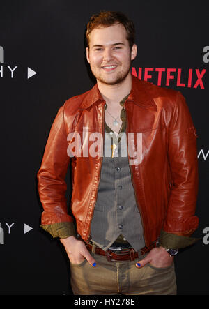 Justin Prentice at Netflix's "13 Reasons Why" Los Angeles Premiere held ...