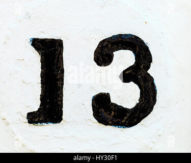 Hand painted house number in Bruges Belgium Stock Photo - Alamy