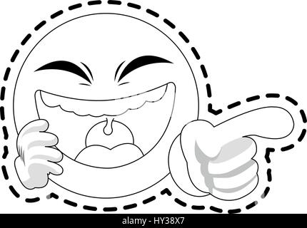 emoji making fun of icon image Stock Vector Image & Art - Alamy