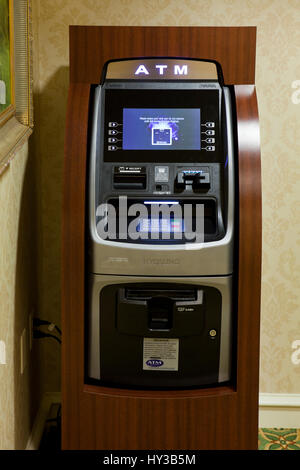 A privately owned ATM machine in the Lower East Side of New York City ...