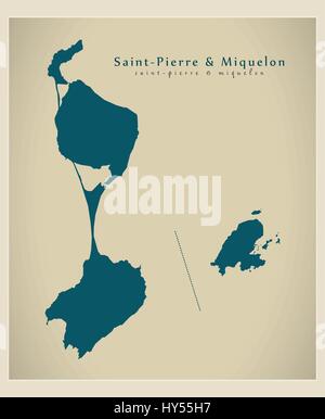 Saint Pierre and Miquelon regions map word cloud. Saint Pierre and ...