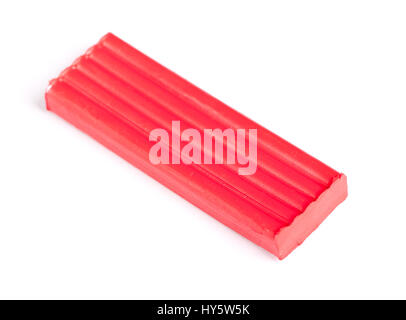 Children bright plasticine isolated on white Stock Photo - Alamy