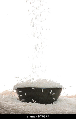 Rice is falling Stock Photo - Alamy