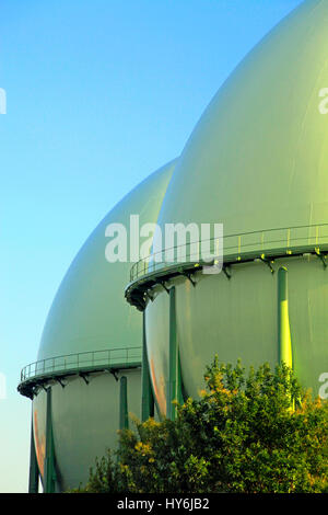 Gas Holders at Nishi-Tokyo city Tokyo Japan Stock Photo - Alamy
