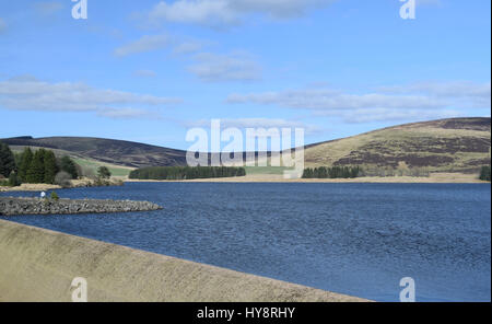 Backwater Dam, Angus, Scotland Stock Photo - Alamy