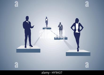 Business Company Structure Management Organization Chart Stock Vector ...
