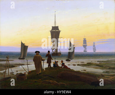 Caspar David Friedrich, a prominent 19th-century German Romantic ...