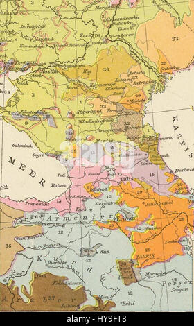 Richard Andree's 1881 'Volkerkarte von Russland' (Ethnographic Map of ...