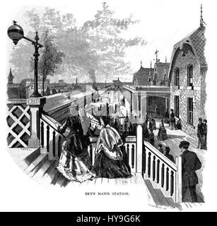 Bryn Mawr Station Stock Photo - Alamy