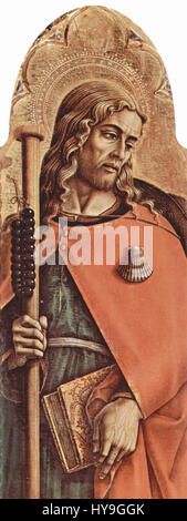 Carlo Crivelli’s painting 'The Annunciation' is a religious work ...