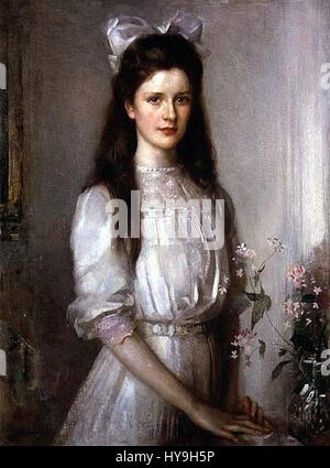 Edward Arthur Walton’s portrait of Miss Jane Aitken captures the ...