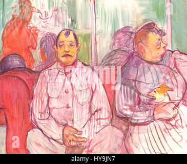 This piece by Henri de Toulouse-Lautrec, *The Jockey*, portrays the ...