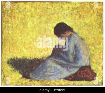 Georges Seurat’s work, known for pioneering pointillism, is represented ...