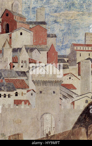 The Baptism of Christ by Italian Renaissance painter Piero della ...