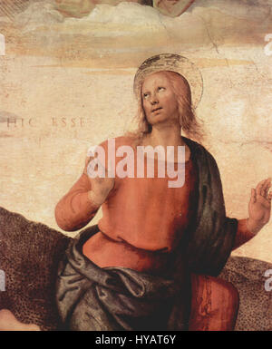 Pietro Perugino's work, known for its use of perspective and harmony ...