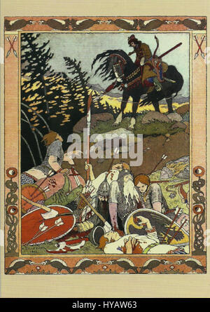 Ivan Bilibin was a Russian artist known for his illustrations of ...