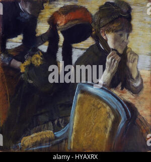 Degas At the milliners Stock Photo - Alamy