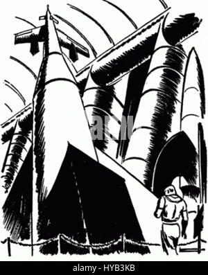 The 'Stand by for Mars' illustration depicts the anticipation and ...