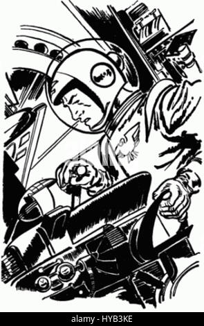 'Stand by for Mars' is a 20th-century science fiction illustration that ...