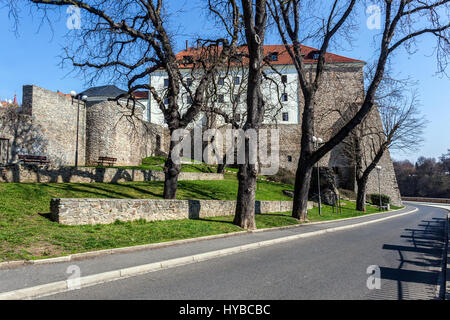 Czech Castle, Kadan Czech Republic, Northern Bohemia, Europe Stock ...
