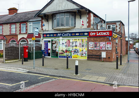 McColls off licence and post office corner shop on the Highbury Estate ...