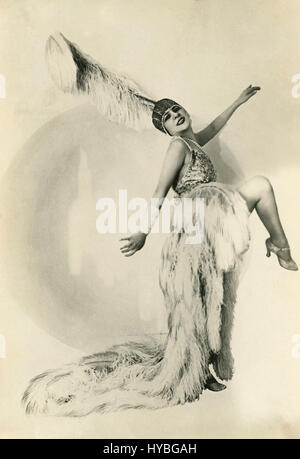 Eccentrica, Italian burlesque dancer Stock Photo - Alamy
