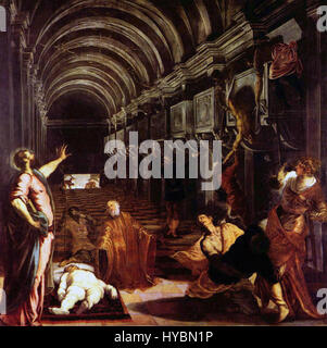 Jacopo Tintoretto — "Finding of the body of St Mark Stock Photo - Alamy