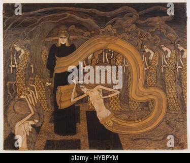 Jan Toorop was a Dutch artist known for his symbolism and Art Nouveau ...